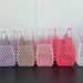 Small Bubblegum Pink Retro Jelly Tote - Etsy