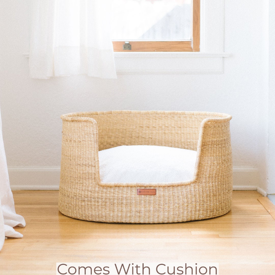 Dog Bed Handmade Dog Bed Pet Bed Dog Lounger Dog Bed Large | Etsy