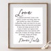 Love Never Fails Printable 1 Corinthians 13 Wall Art 1 - Etsy