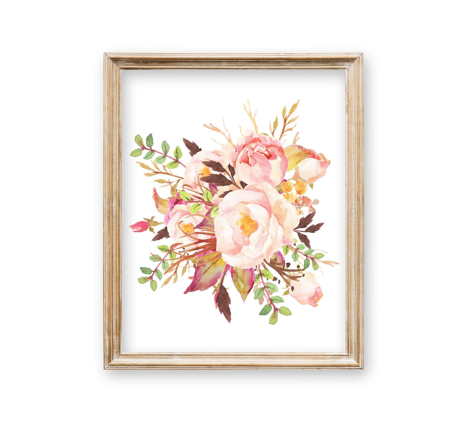 Flower Prints Printable Flower Prints Wall Art Flower | Etsy