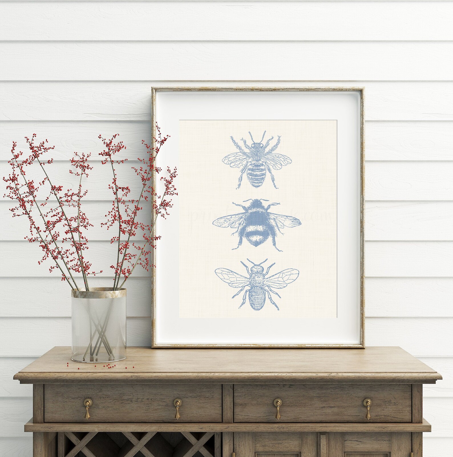 French Country Decor Bee Wall Art Bee Decor French Country - Etsy