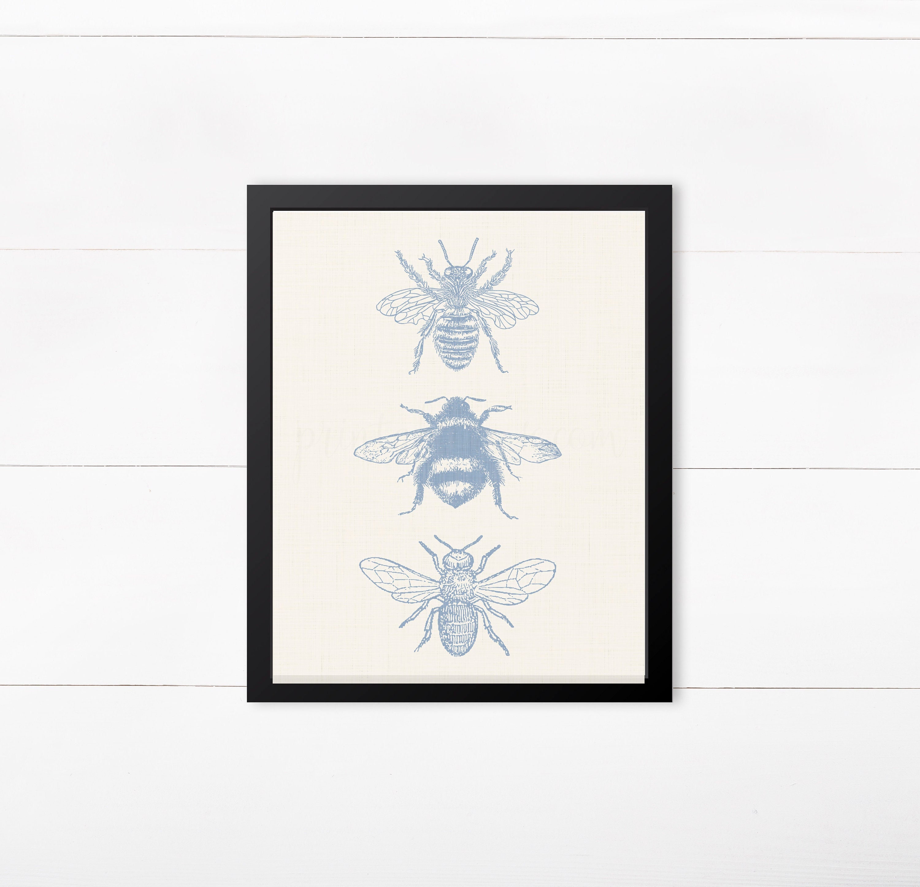 French Country Decor Bee Wall Art Bee Decor French Country - Etsy