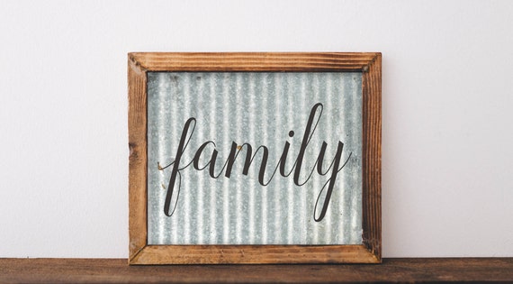 Family Sign Printable Family Print Family Printable Wall | Etsy