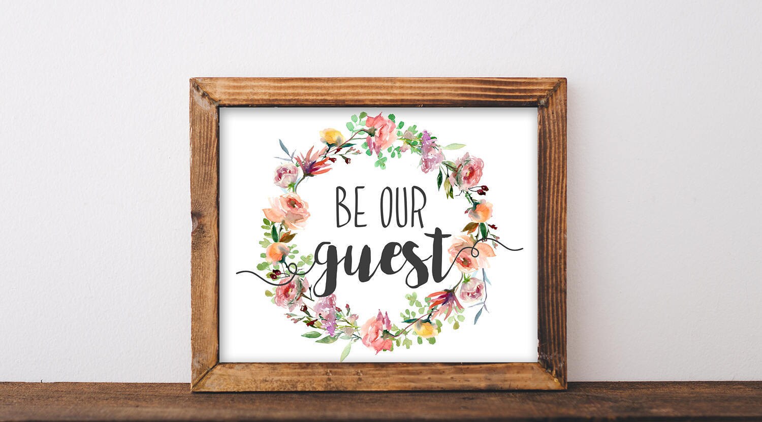 Be Our Guest be our guest sign printable be our guest | Etsy