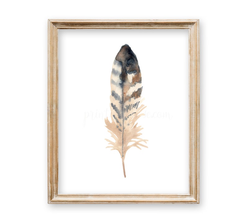 Feather Art Feather Printable Feather Print Feather - Etsy