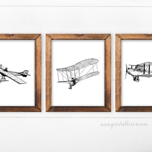 Airplane Decor, Airplane Printables, Airplane, Airplane Nursery ...