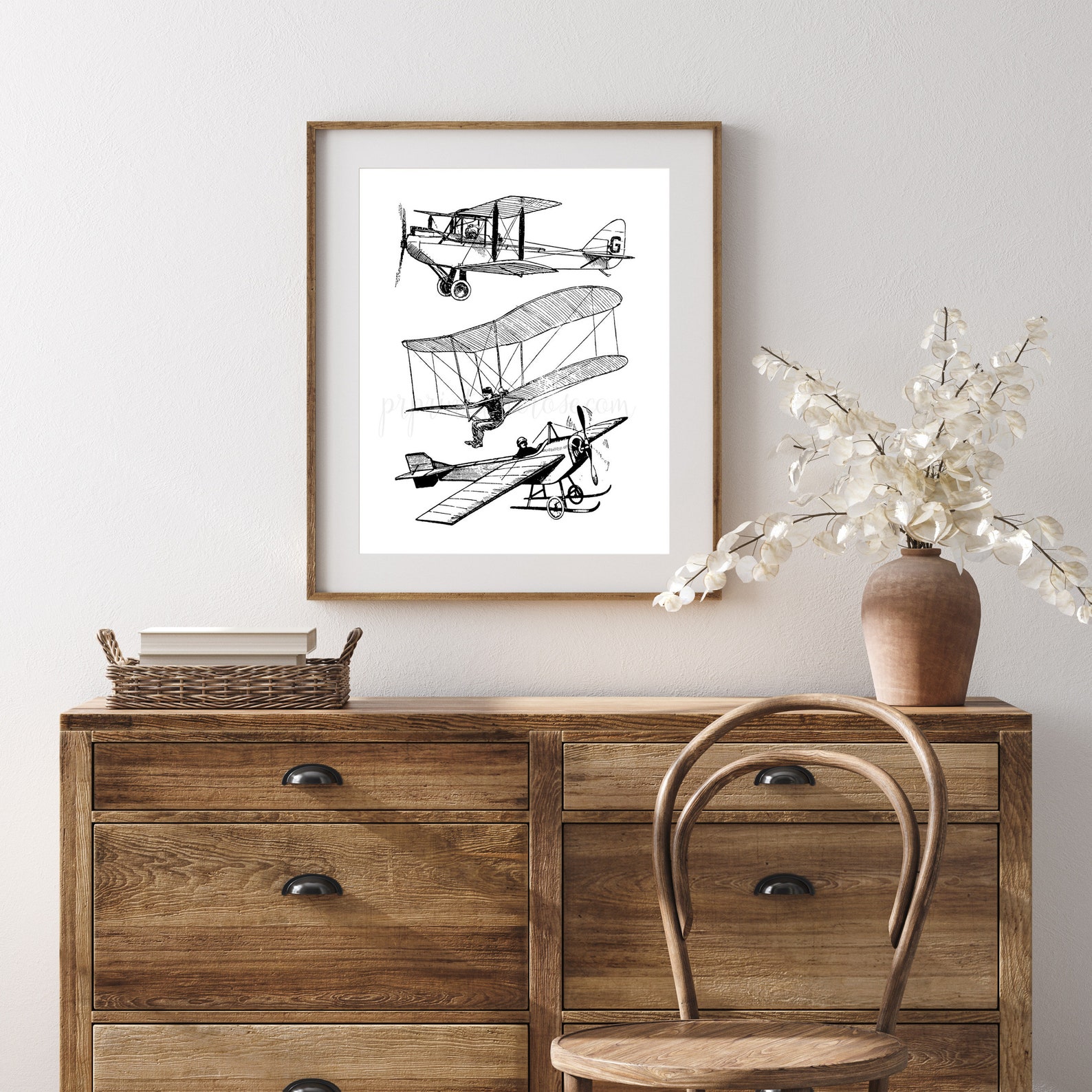 Airplane Decor Vintage Airplane Art Airplane Nursery | Etsy