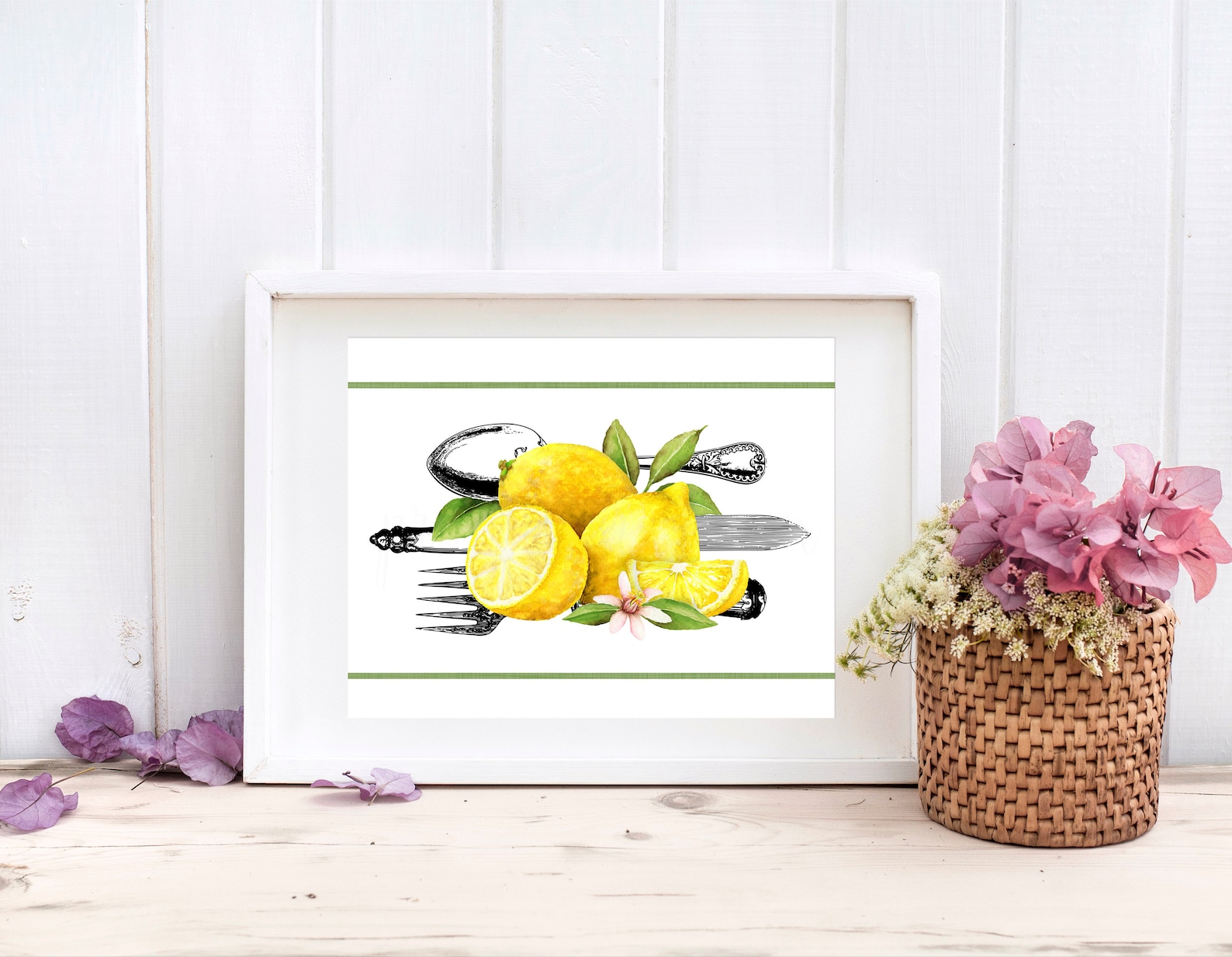 Lemon Kitchen Decor kitchen wall decor utensil wall decor | Etsy