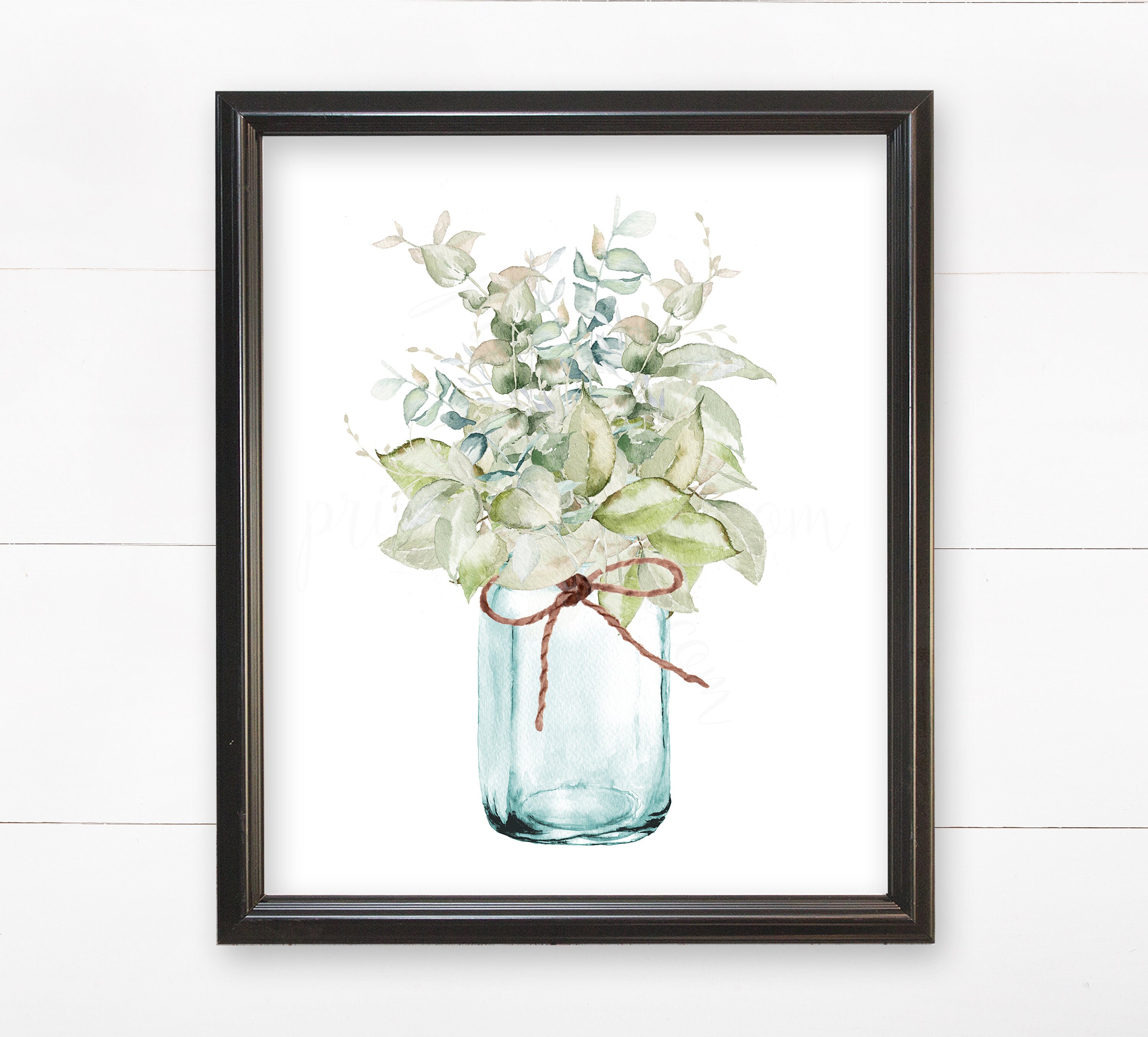 Greenery Prints Greenery Wall Decor Digital Art Prints - Etsy