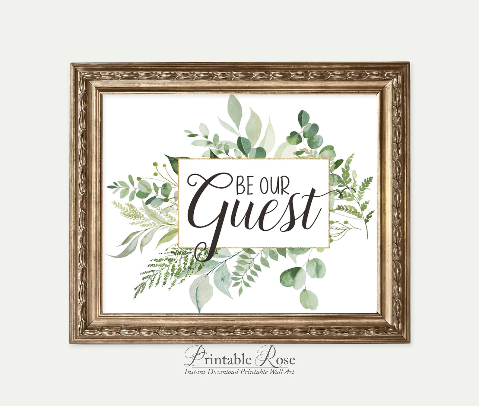 Be Our Guest Be Our Guest Sign Printable Be Our Guest - Etsy