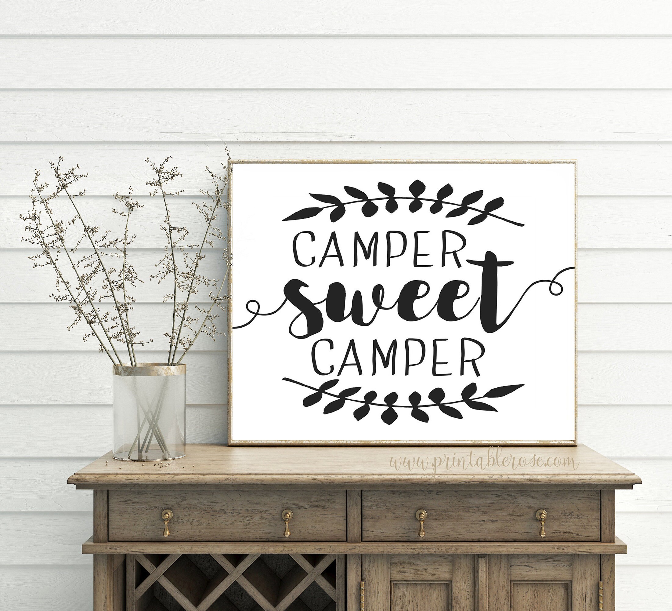 Camper Printable printable camper decor camper signs wall | Etsy