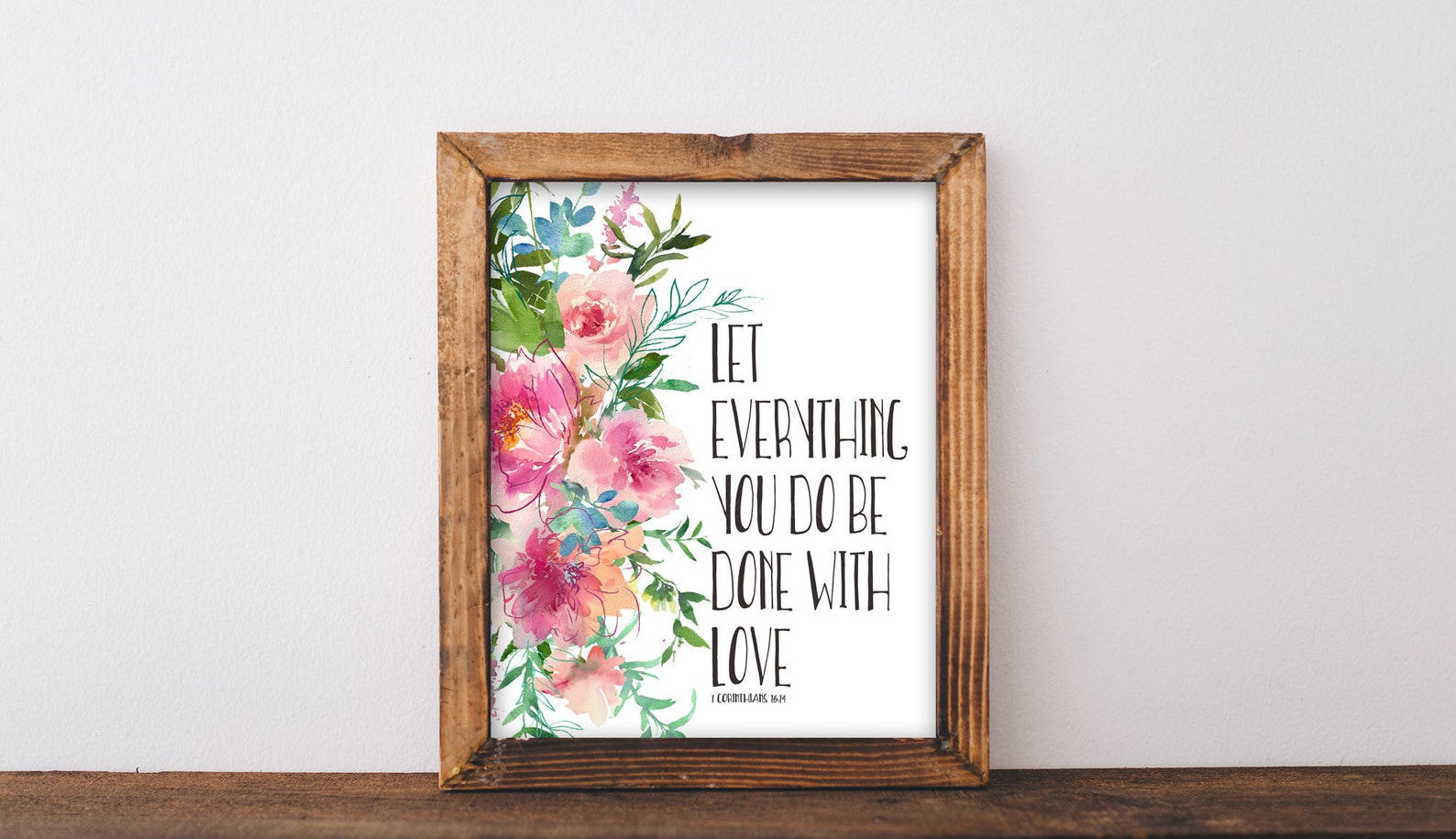 Bible Verse Wall Art Wall Decor Bible Wall Art Printable | Etsy