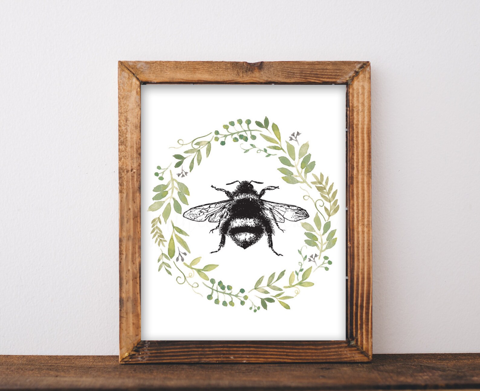 Bee Decor Printable Bee Decorations Bee Print Bee Wall | Etsy