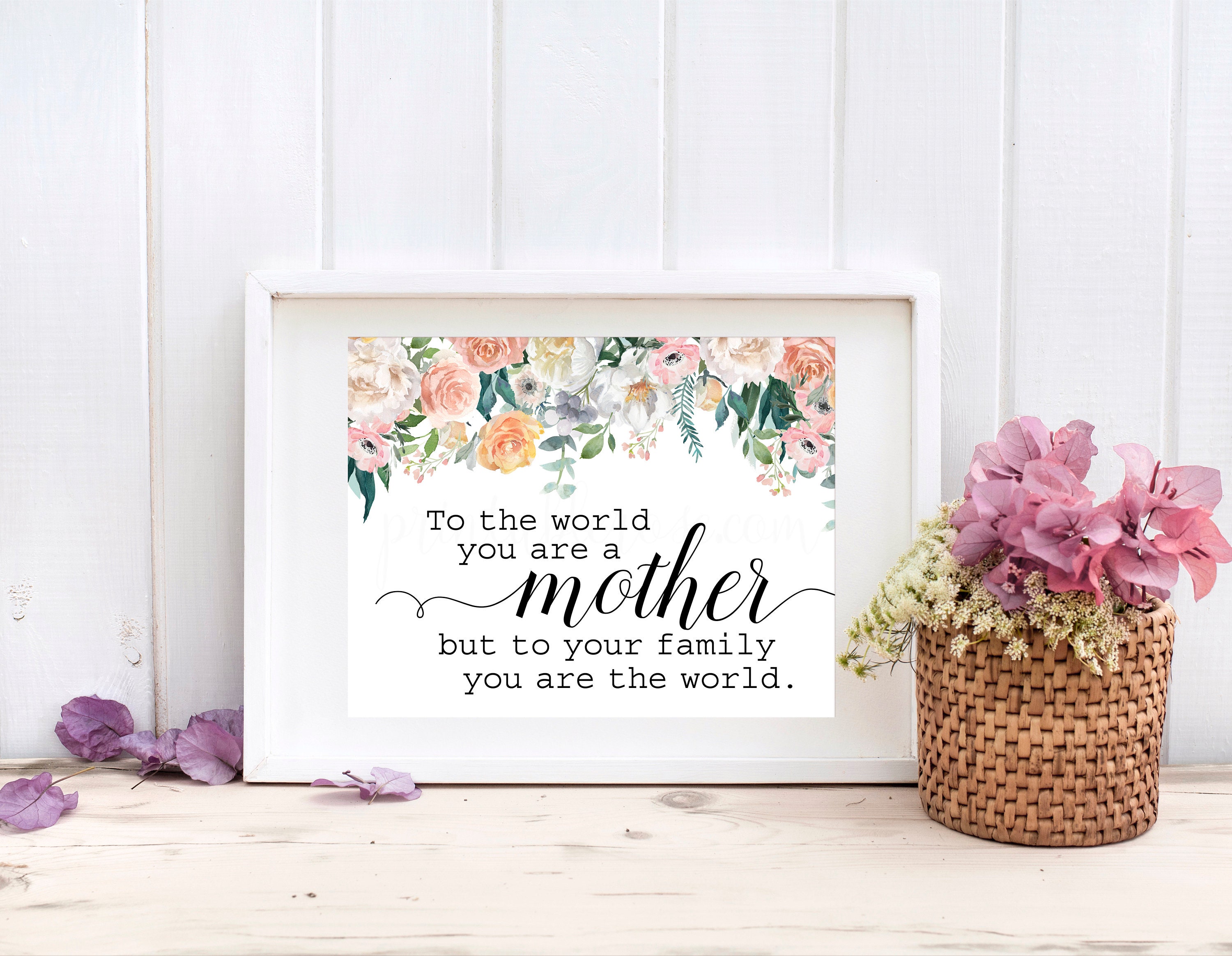 Mother Gift Mom Gift Mother Printable Mother Print Mother | Etsy