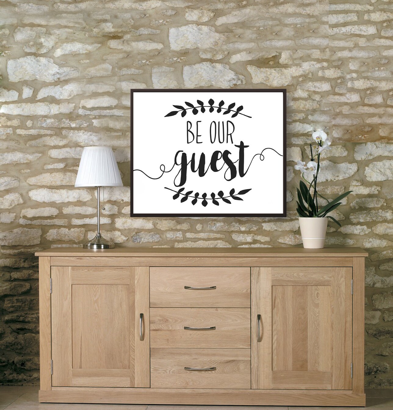 Be Our Guest Printable be our guest sign be our guest | Etsy
