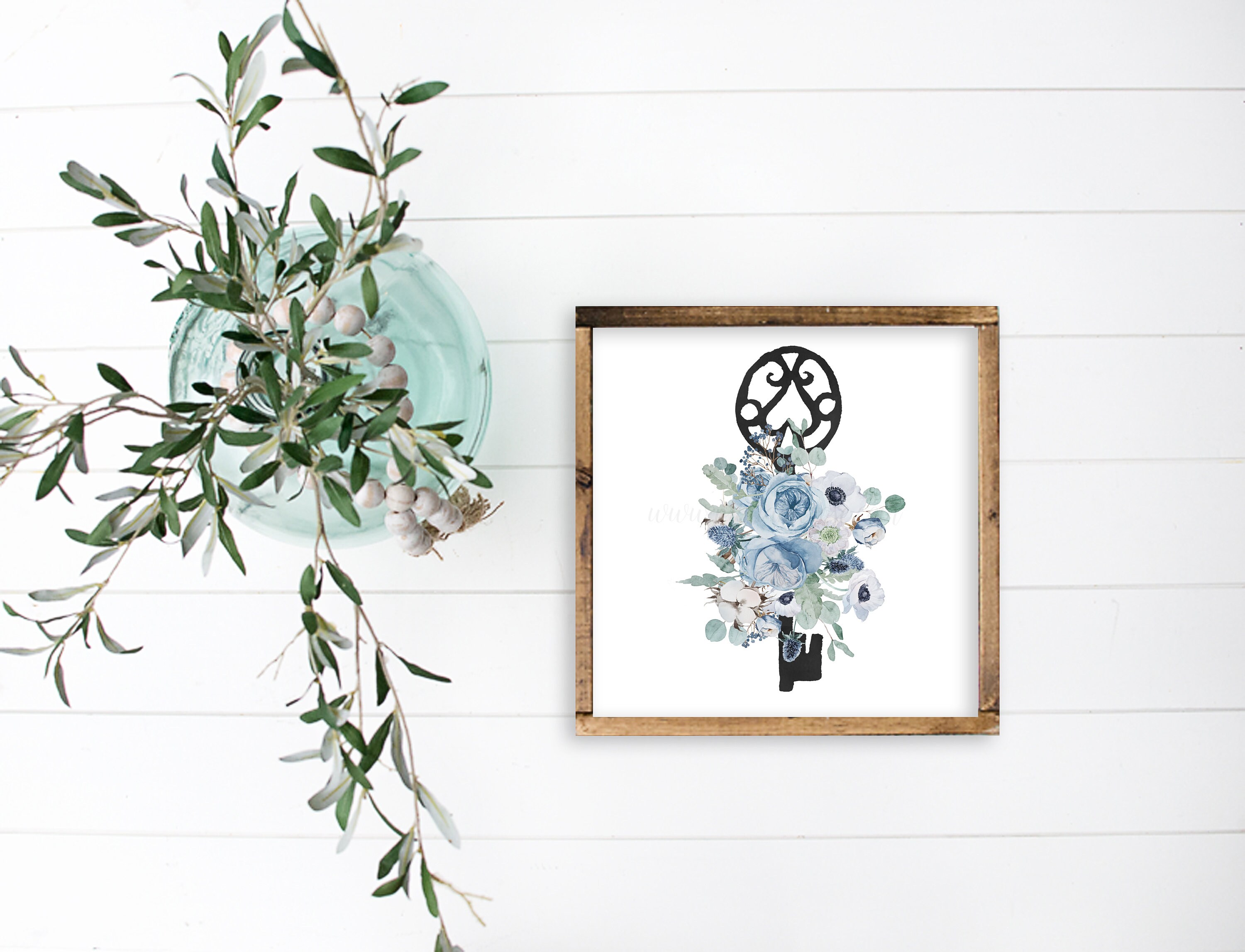 Key Printable Wall Art Key Print Key Wall Decor Key Art | Etsy