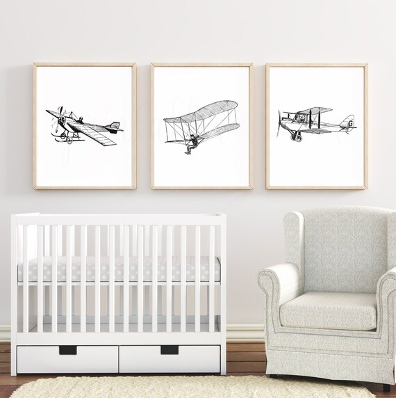 Airplane Decor airplane printables airplane airplane | Etsy