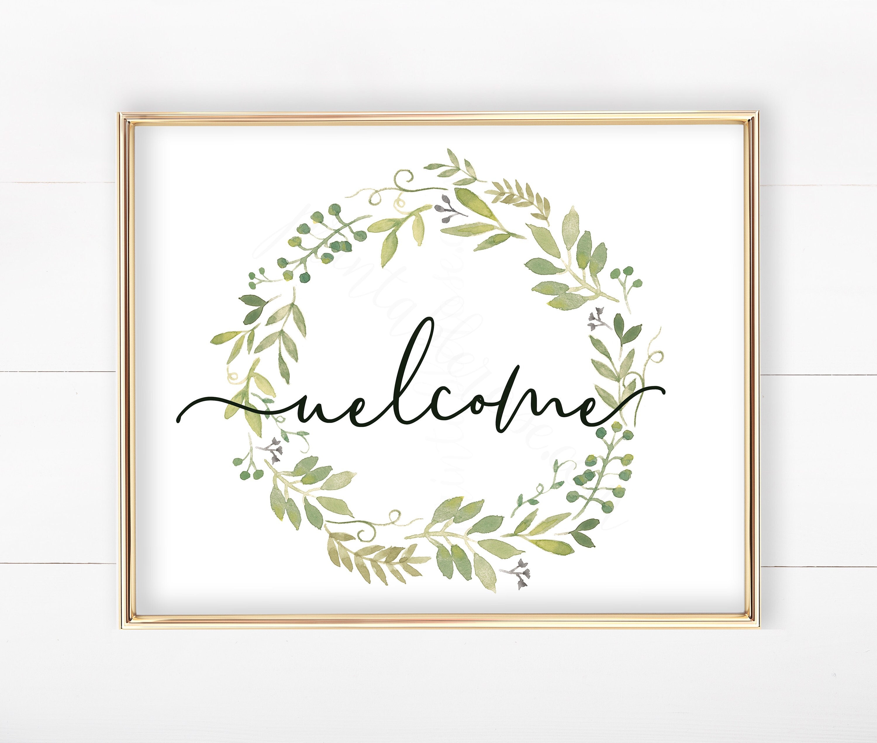 Welcome Sign Welcome Wall Art Entryway Decor Foyer Wall - Etsy Canada