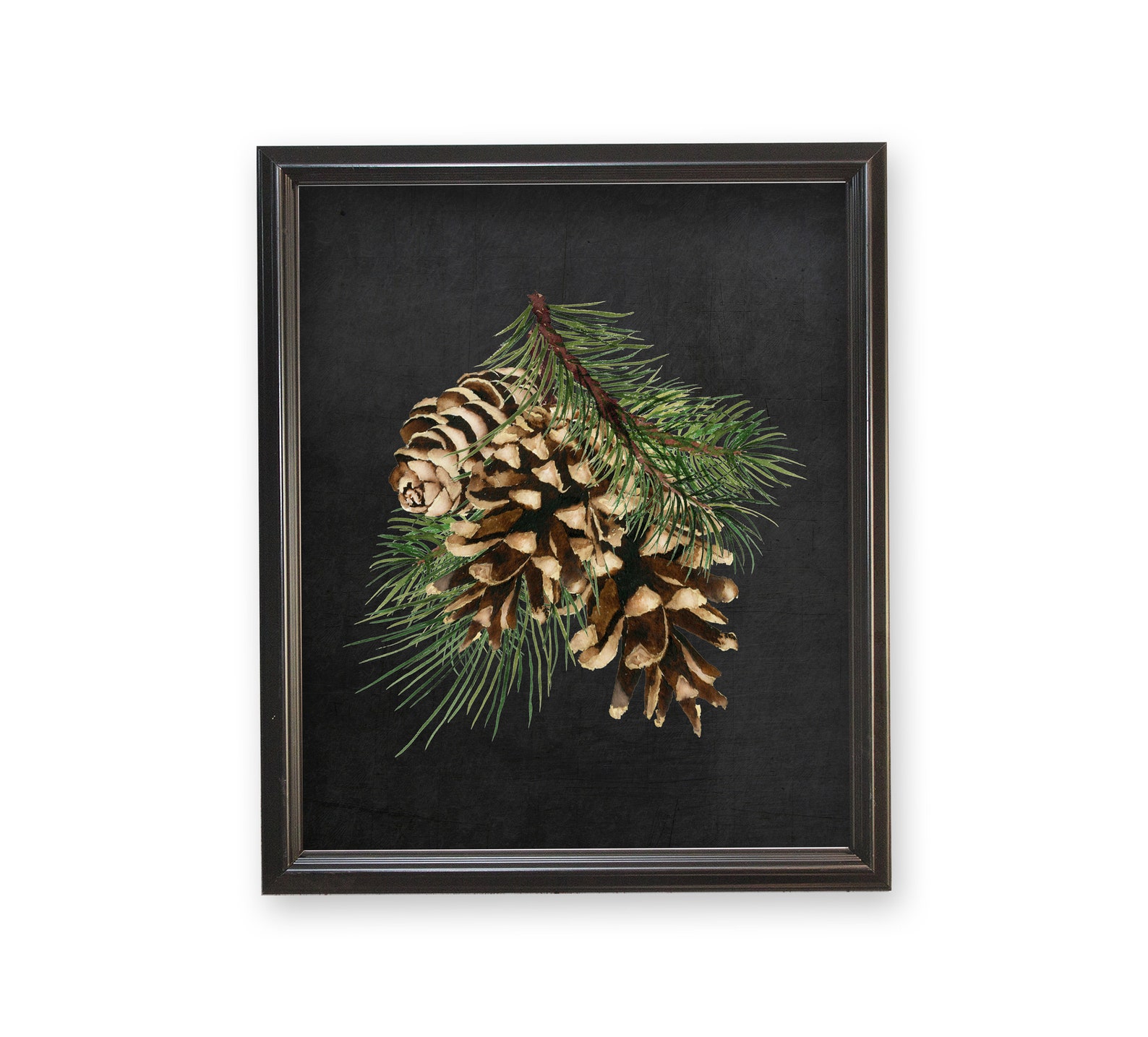 Pine Cone Wall Decor Pine Cone Printable Pinecone Decor - Etsy