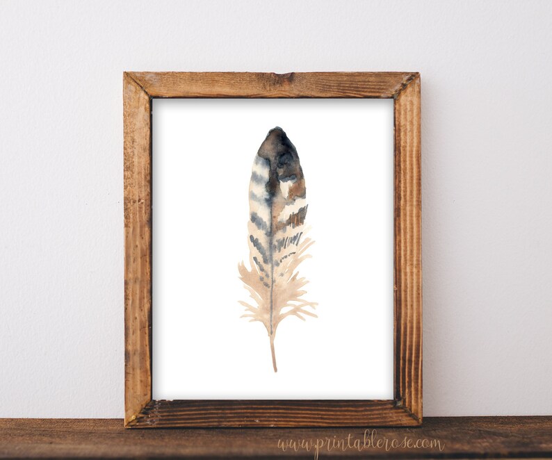 Feather Art Feather Printable Feather Print Feather - Etsy