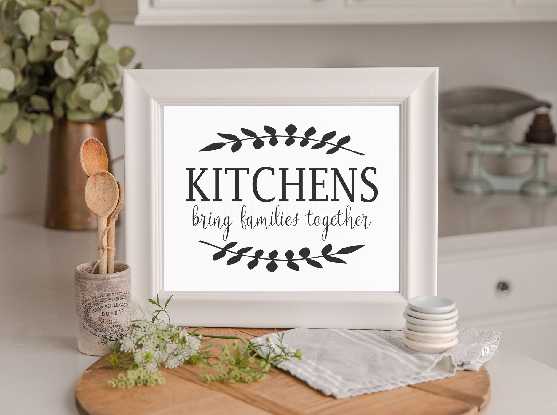 Farmhouse Kitchen Decor kitchen printable kitchens bring | Etsy