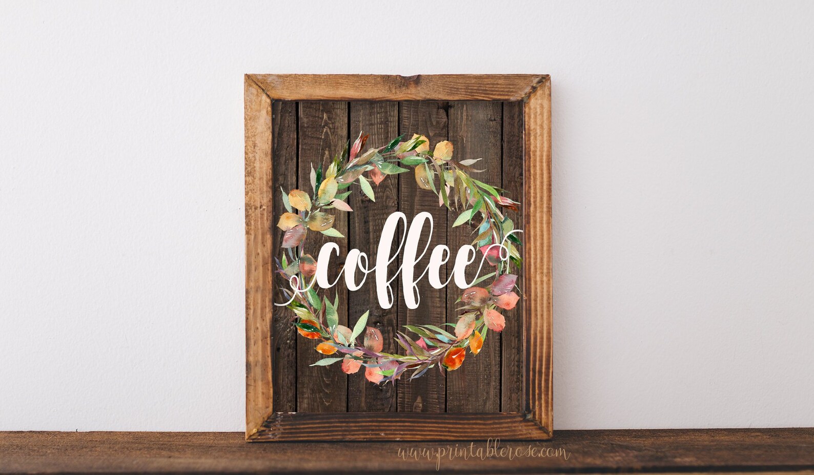 Coffee Sign Printable Coffee Print Kitchen Decor Digital | Etsy