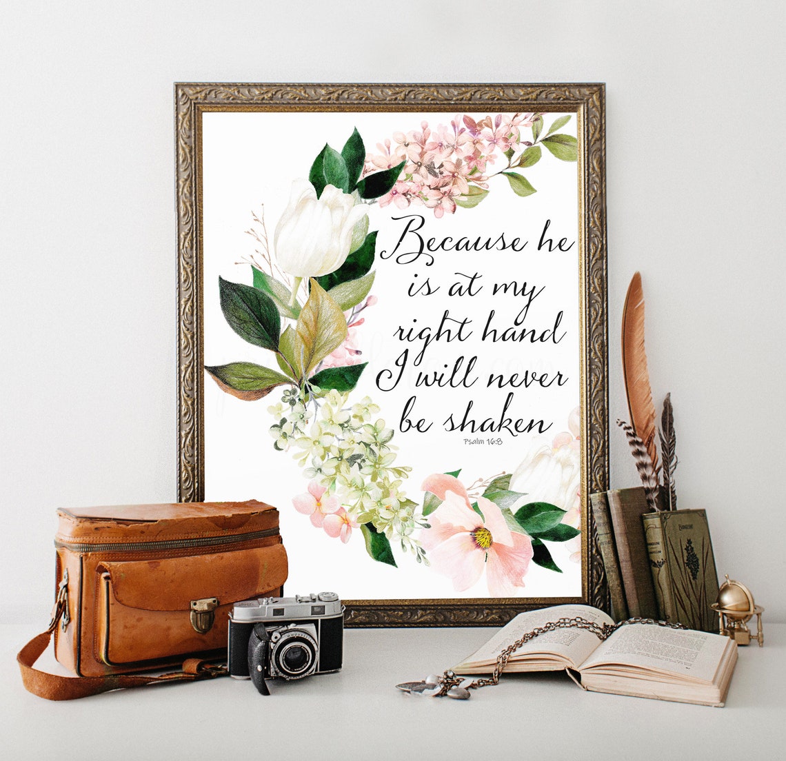 Bible Verse Print Wall Art printable bible verses bible | Etsy