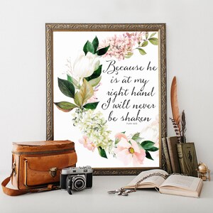 Bible Verse Print Wall Art printable bible verses bible | Etsy