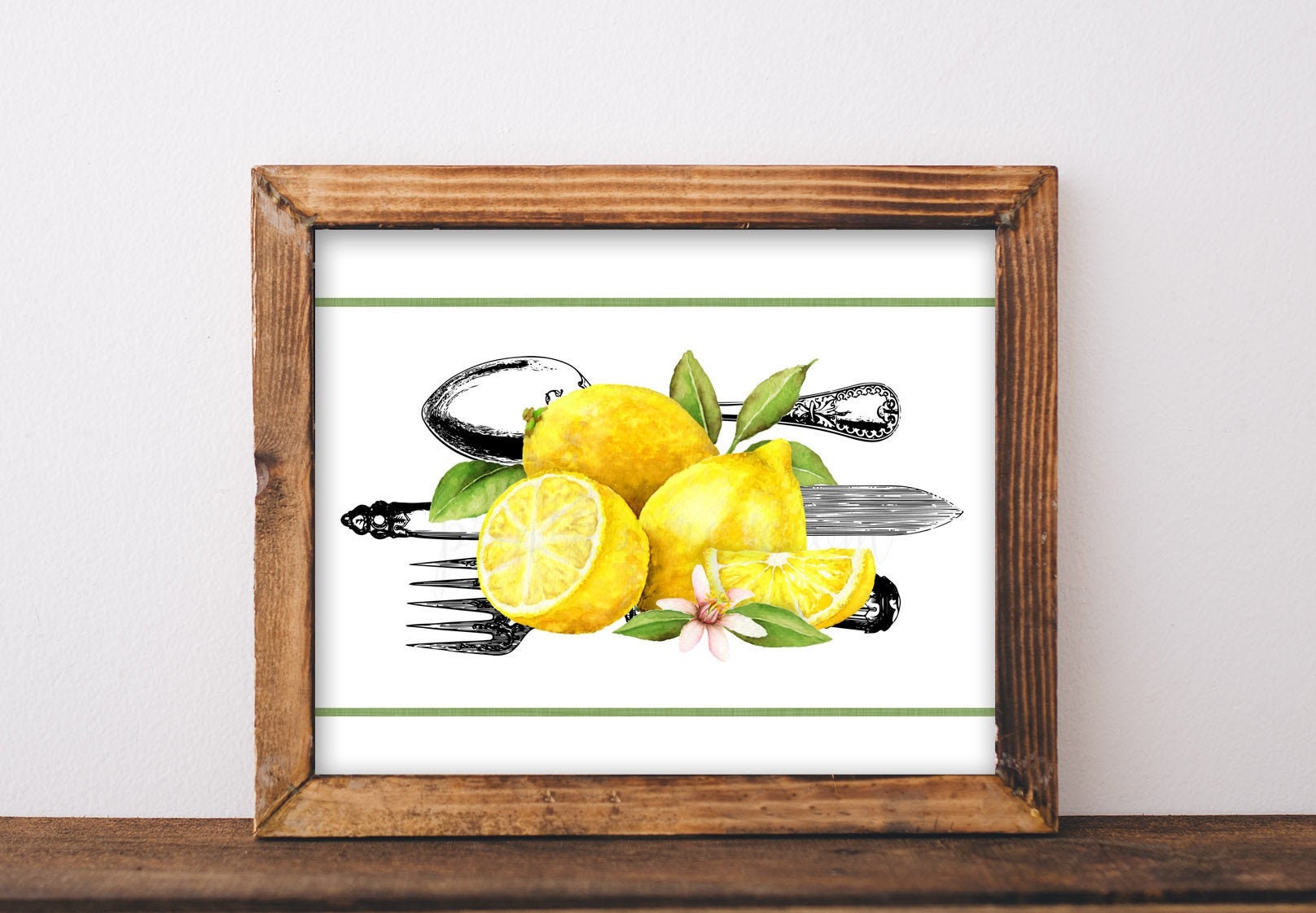 Lemon Kitchen Decor kitchen wall decor utensil wall decor | Etsy