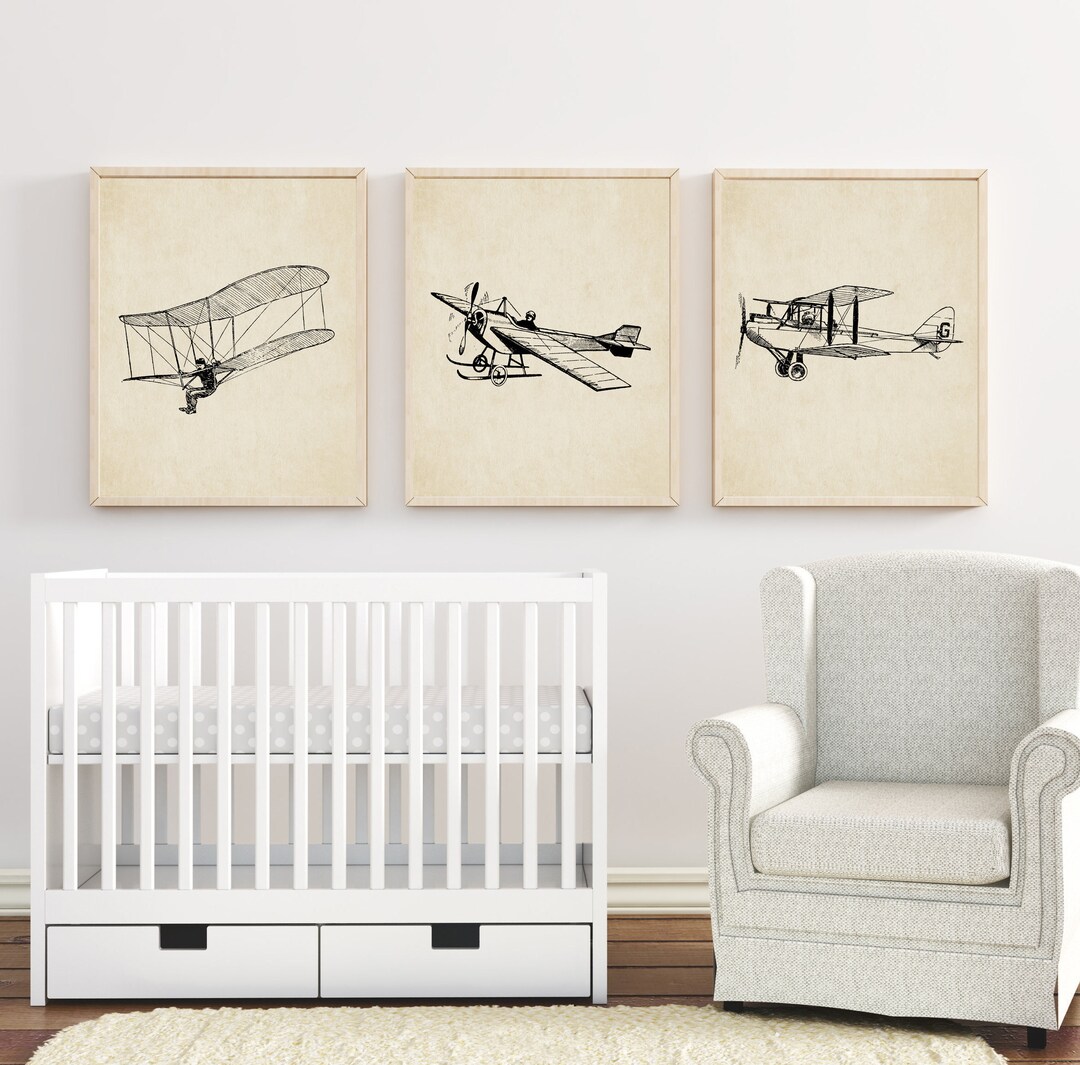 Flugzeug Dekor Flugzeug Printables Flugzeug Flugzeug - Etsy.de