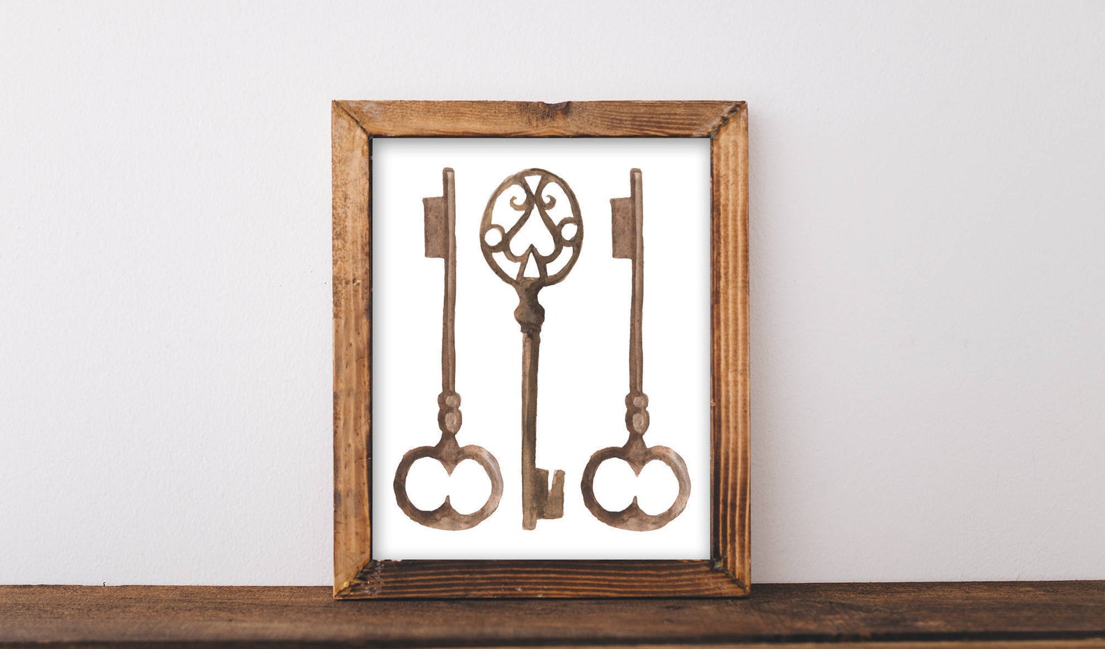 Key Printable Wall Art key print key wall decor key art | Etsy