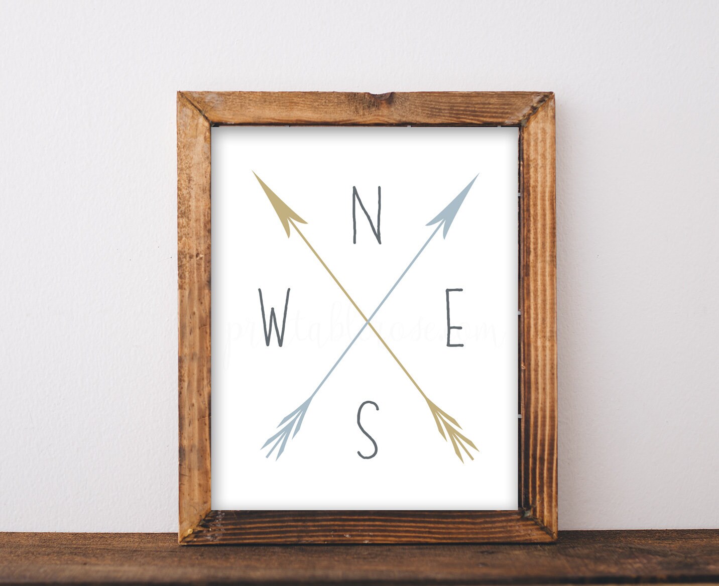 Compass Wall Decor Compass Wall Art Wall Decor Farmhouse | Etsy