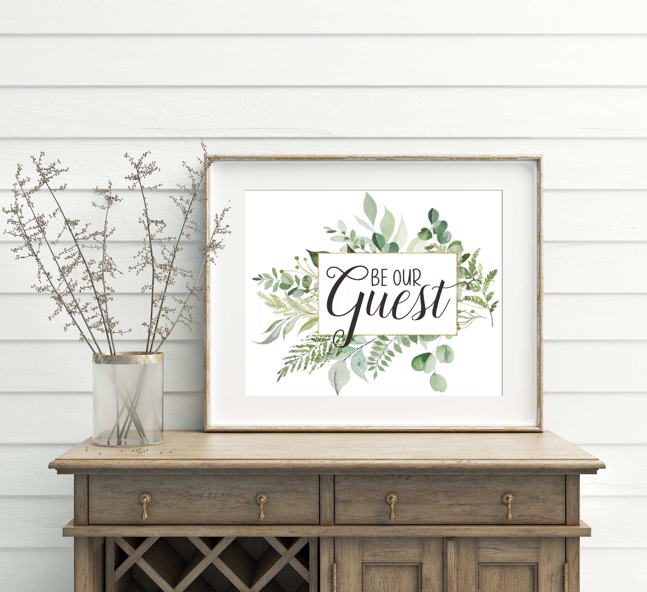 Be Our Guest Be Our Guest Sign Printable Be Our Guest | Etsy