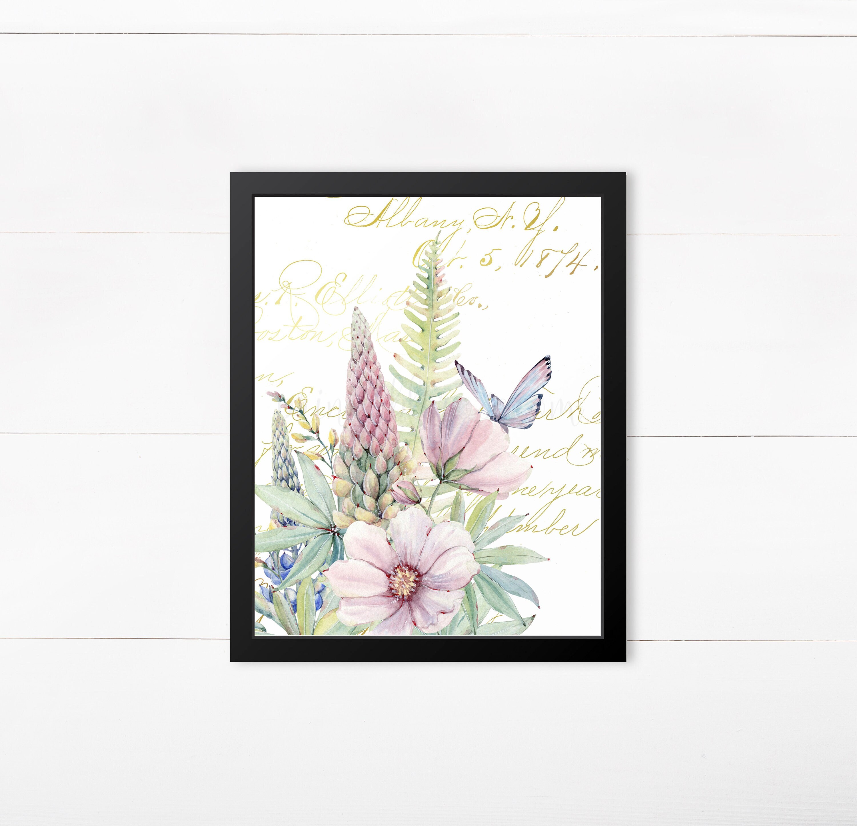 French Country Wall Decor Spring Sign Garden Wall Art - Etsy