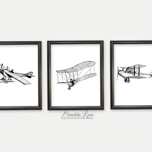 Airplane Decor, Airplane Printables, Airplane, Airplane Nursery ...