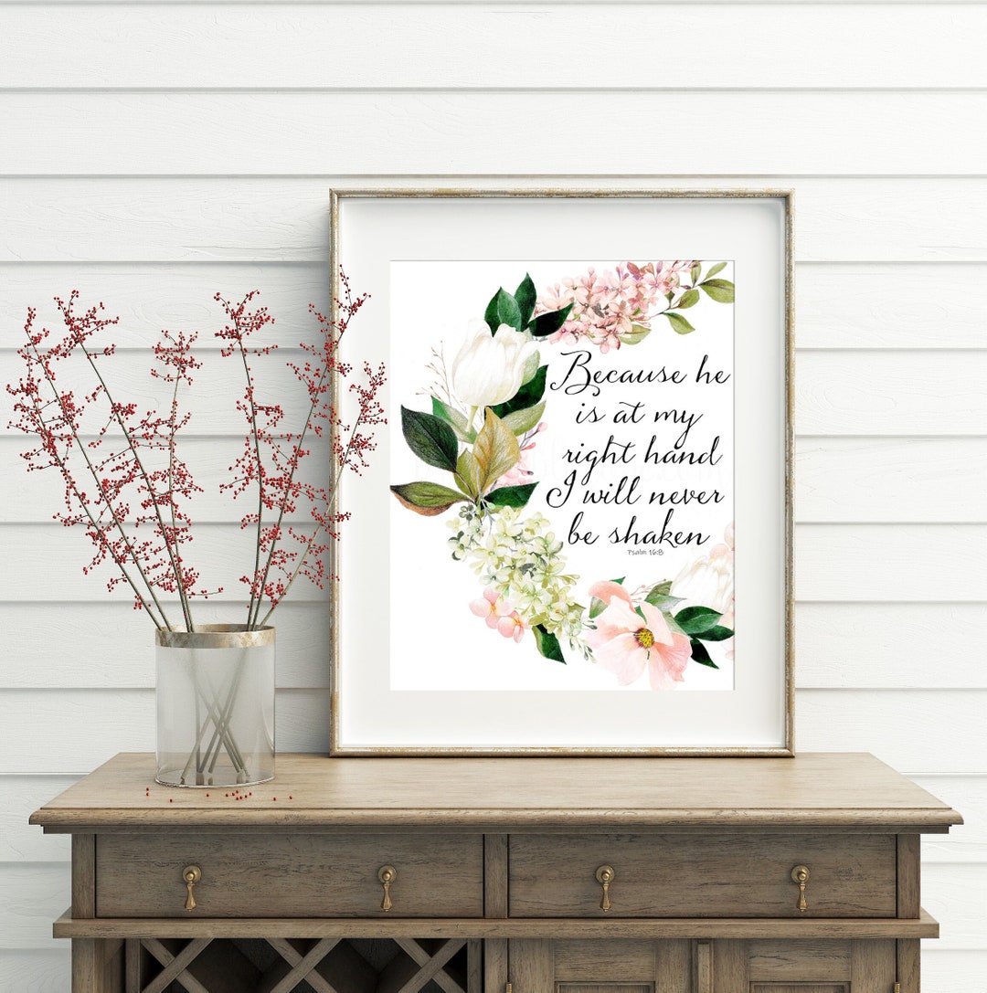 Bible Verse Print Wall Art Printable Bible Verses Bible - Etsy