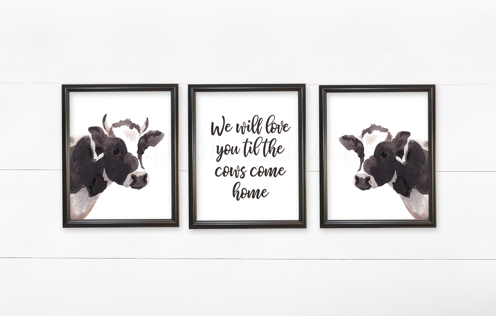 Cow Nursery Decor Farmhouse Nursery Wall Decor Farm Nursery - Etsy
