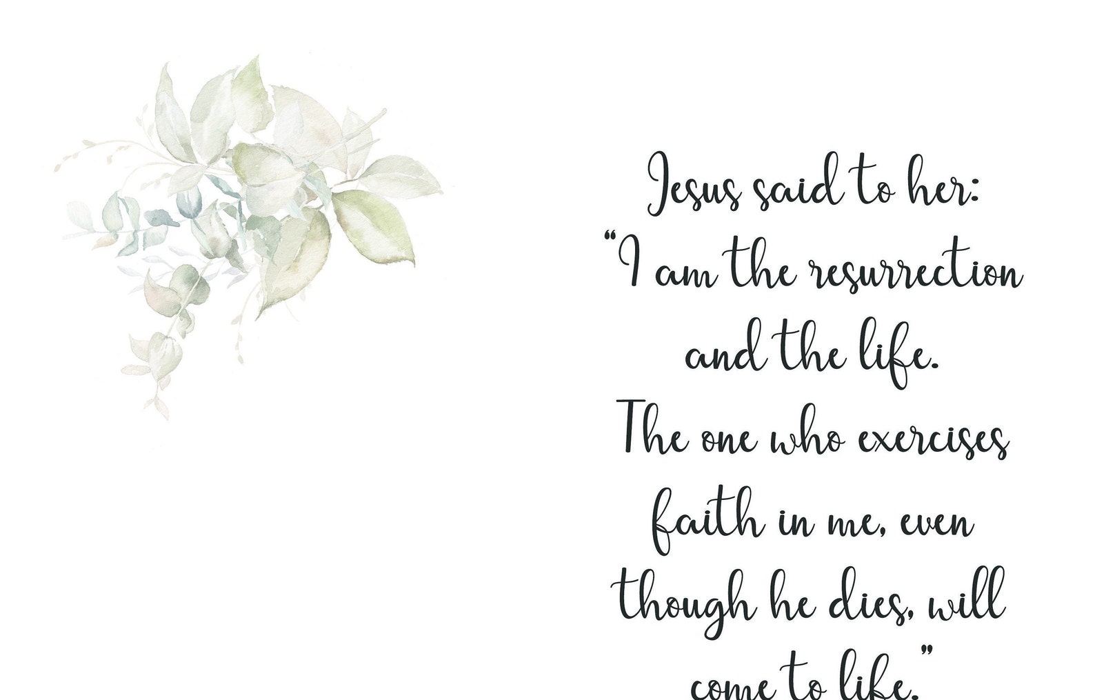 Bible Verse Card, Sympathy Card Printable, Printable Sympathy Card ...