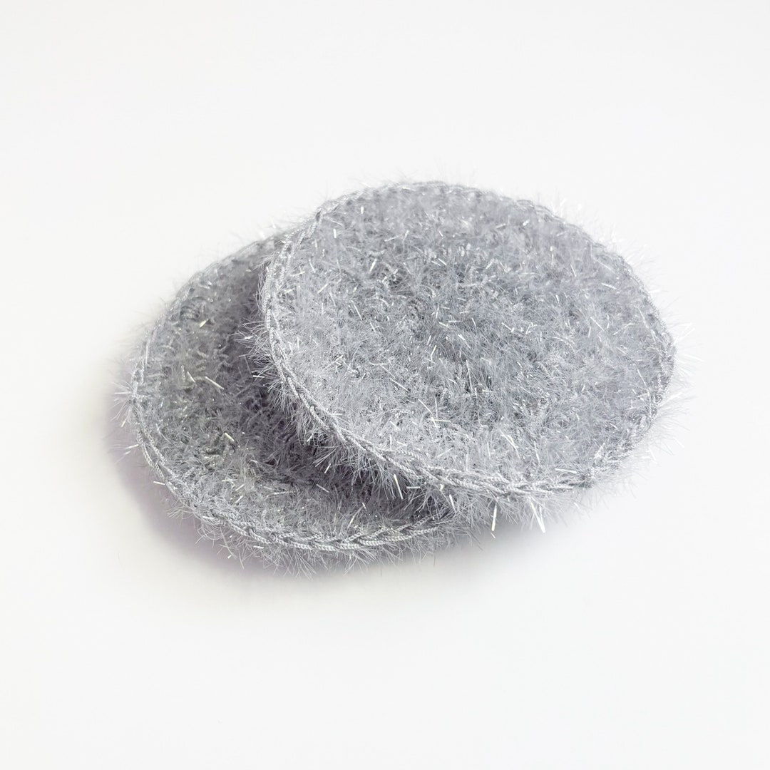 2pk or 3pk Circle Dish Scrubby | Korean Crocheted Scrubber | Handmade ...