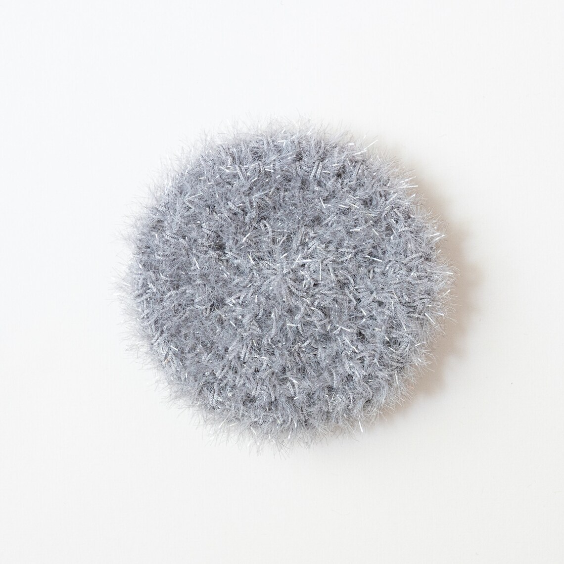 Pack of 5 Assorted Color Circle Dish Scrubbies Korean Crochet Scrubber ...