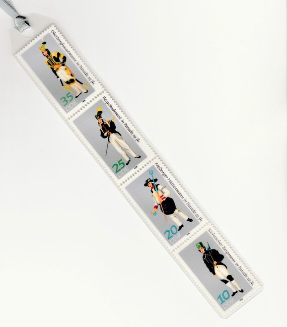 Military Uniforms Bookmark-laminated Plastic 1978 German | Etsy
