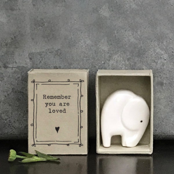 Porcelain Elephant - Etsy