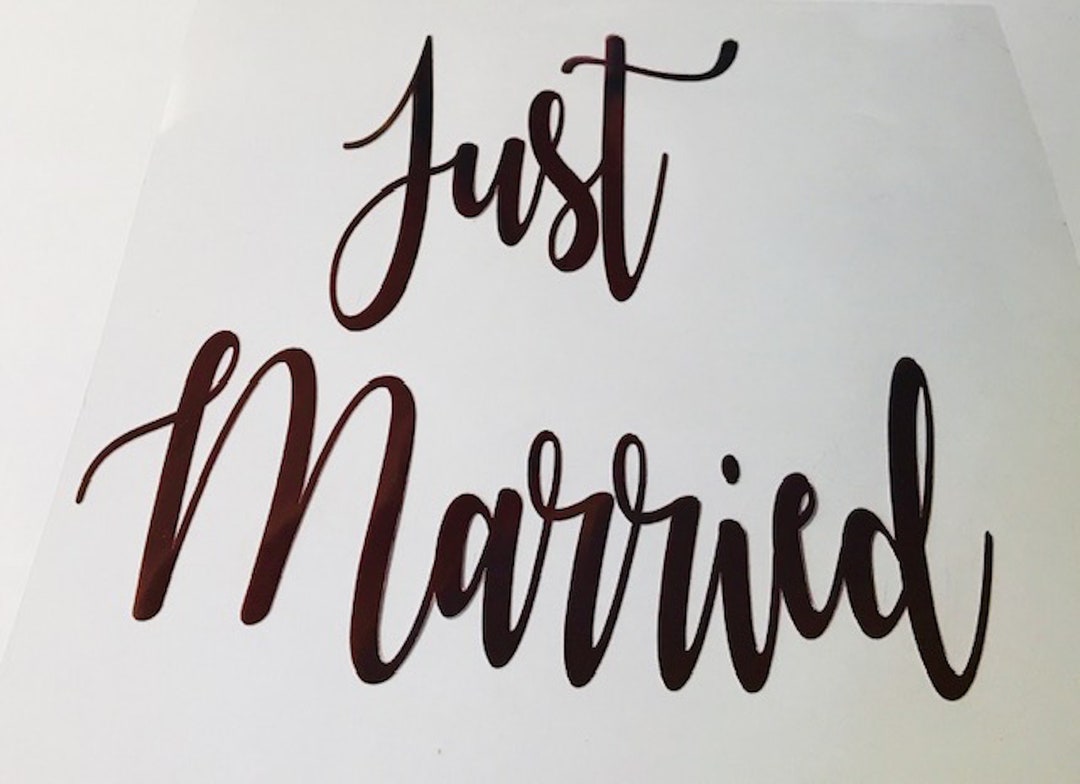 Just Married, Mr and Mrs, Iron on Transfers, Wedding Ideas, Mr and Mr ...