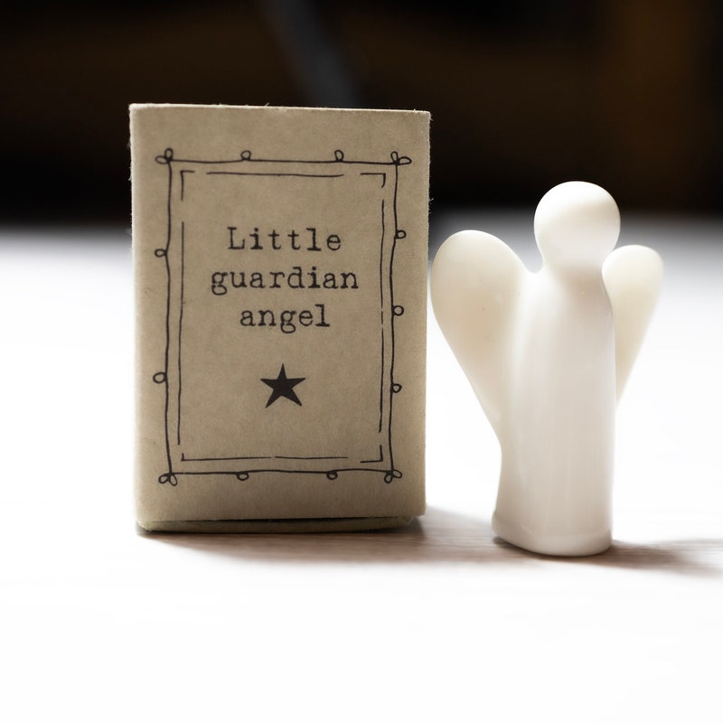 Ceramic Angel Keepsake - Etsy UK