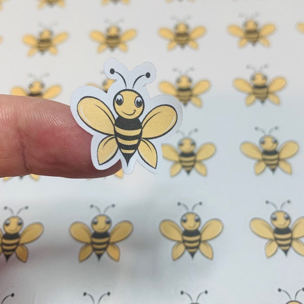 Bee Sticker - Etsy