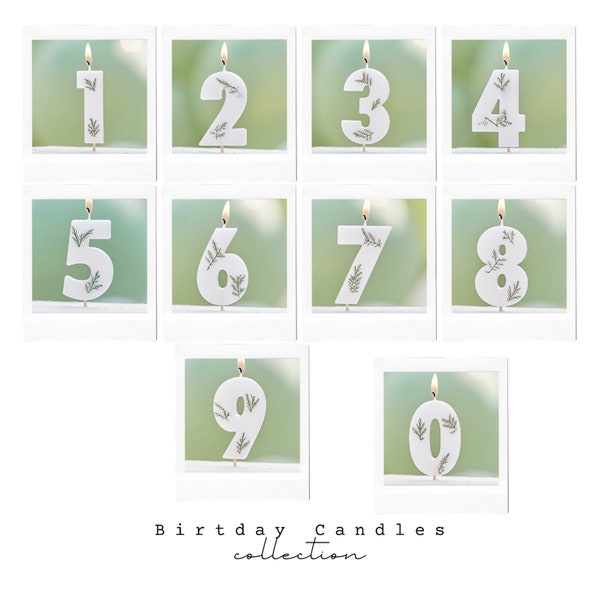 Candles Birthday - Etsy