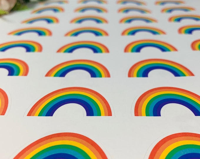 Rainbow Stickers, Laptop Stickers, Pride Stickers, Bag Stickers ...
