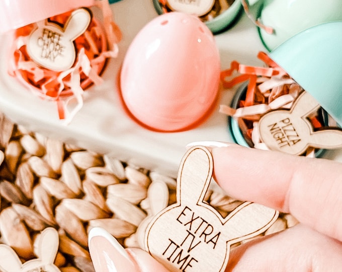 Easter Egg Hunt Tokens - Easter Egg Stuffers - Easter Basket Stuffers ...