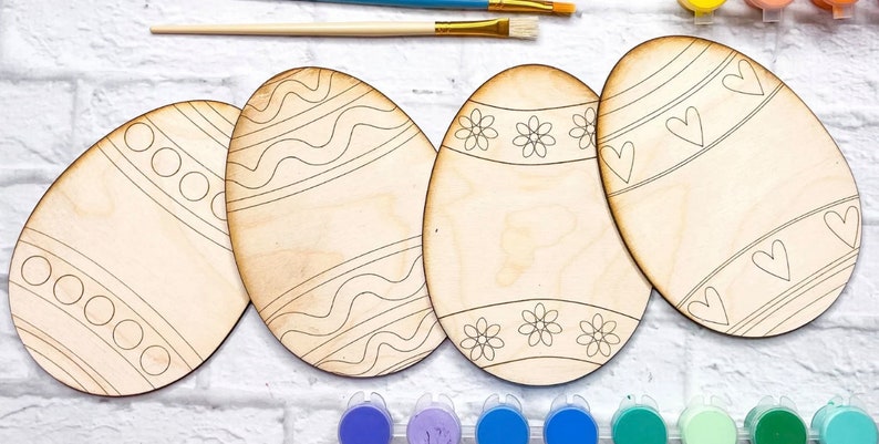 Personalized Easter Paint Kit Easter DIY Easter Basket Stuffers Kids ...