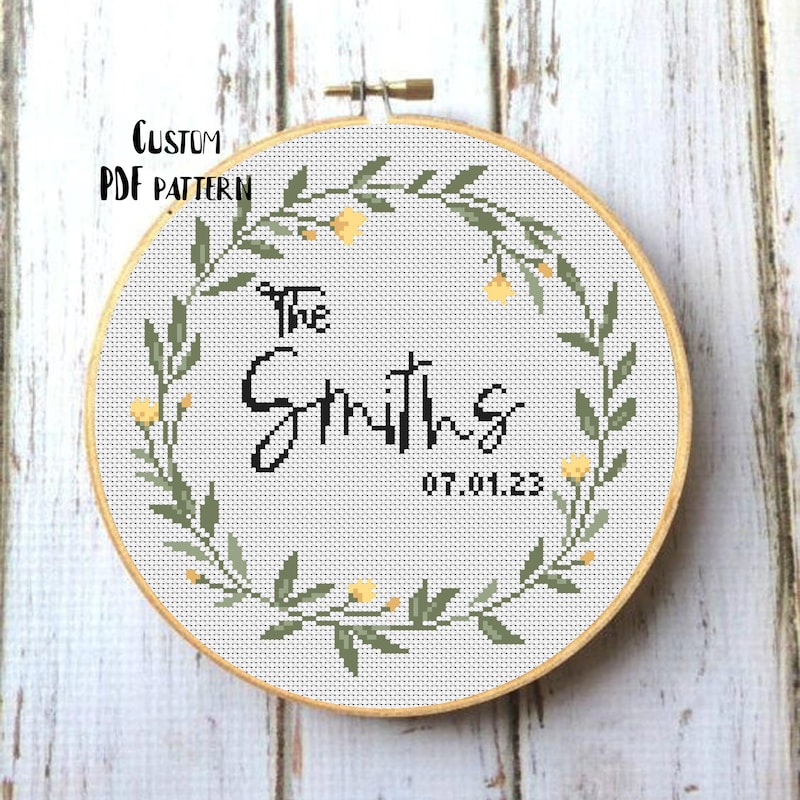 Cross Stitch Sign - Etsy
